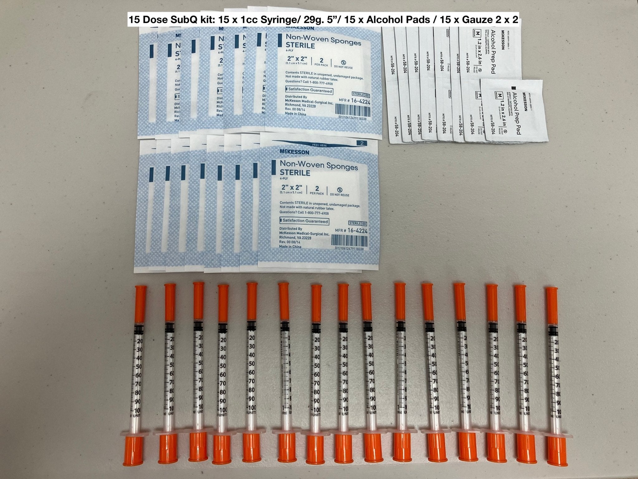 Reconstitution & Administration Per Vial Kit – GenoGenix®